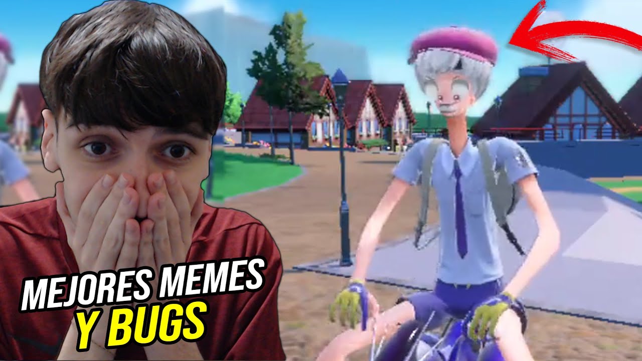 😂 MEJORES BUGS POKÉMON ESCARLATA y PÚRPURA | BUGS y MEMES - YouTube