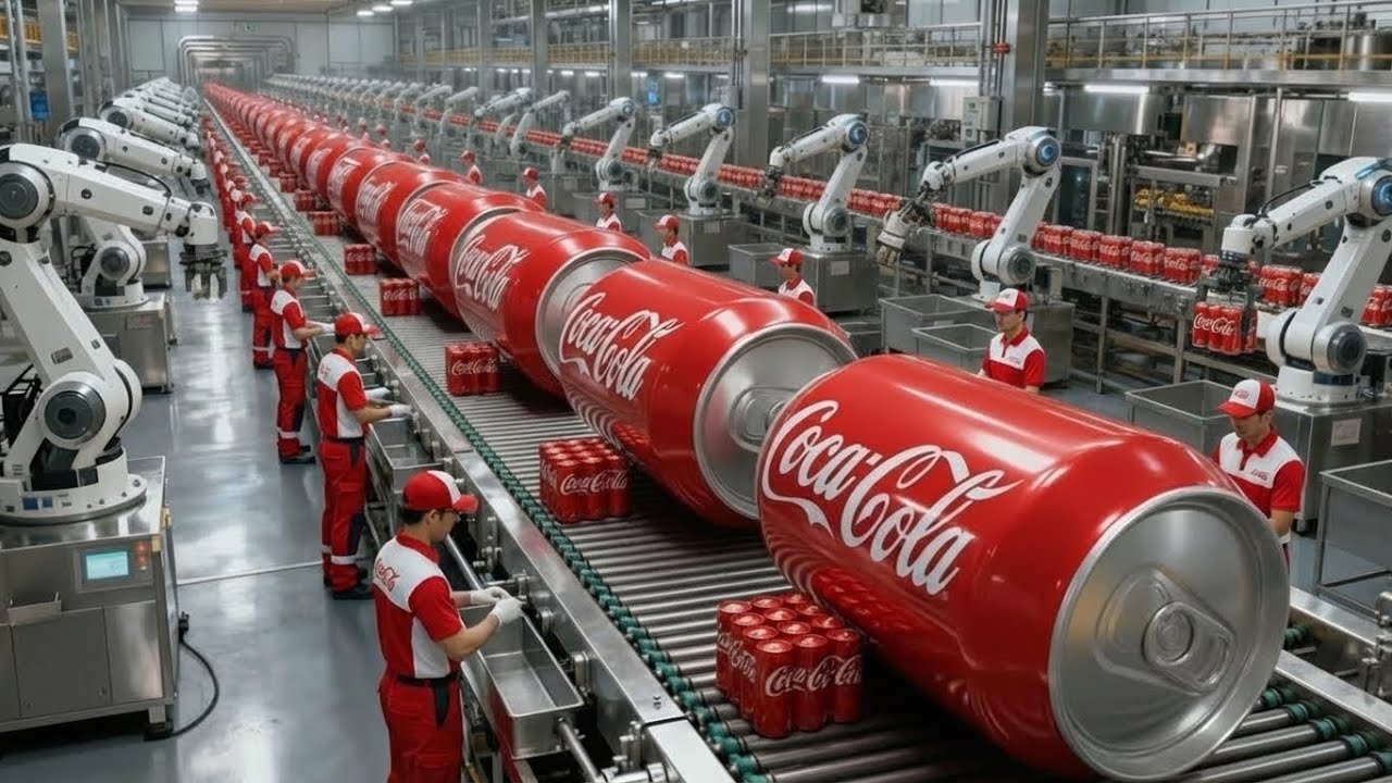 Coca Cola Factory Secrets | How Millions of Bottles Are Made Every Day ...