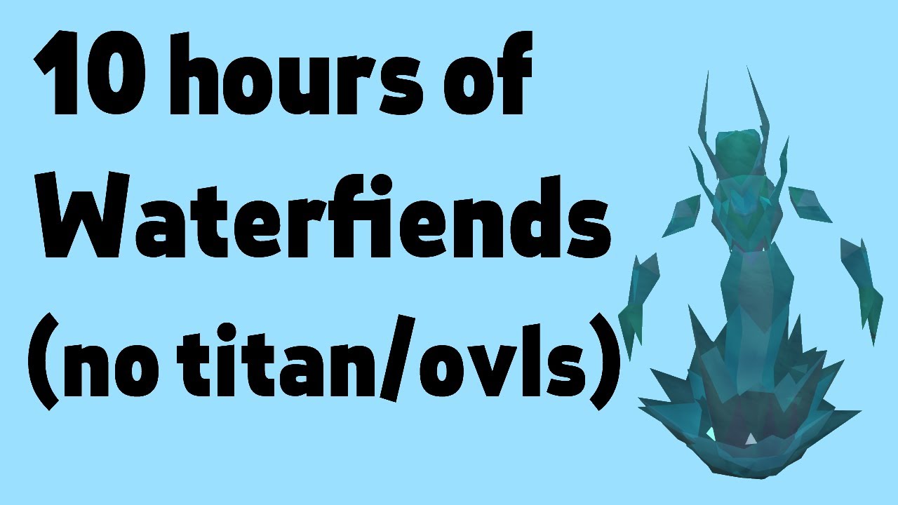 Loot from 10 hours of Waterfiends - YouTube
