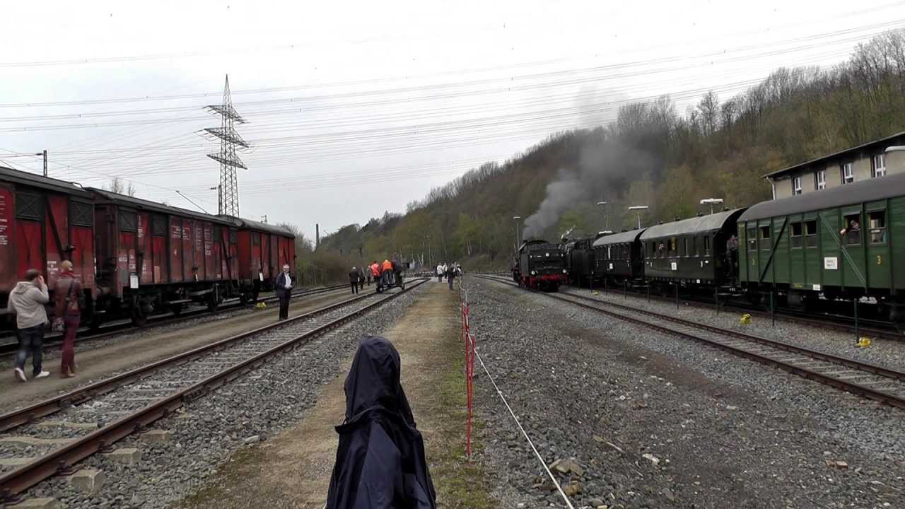 DB class 212 starts engine. MaK, locomotives from Kiel, 1962, Gerrmany ...