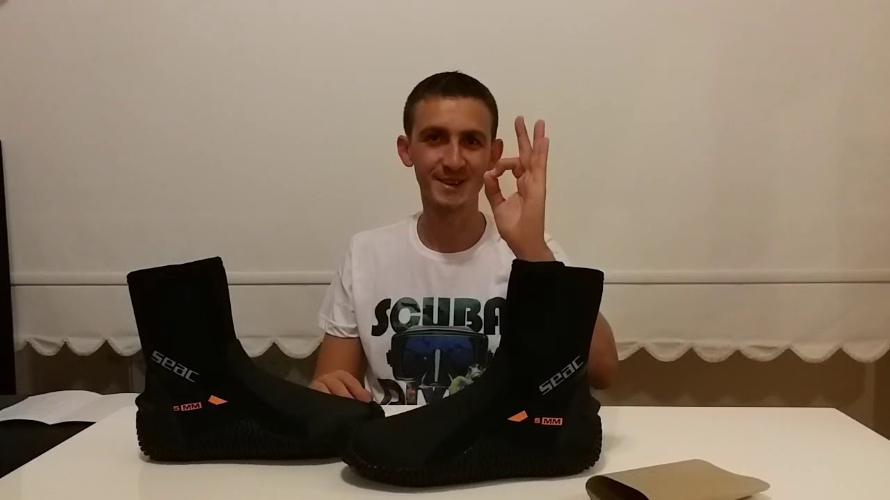 SEAC BASIC HD 5 MM DALIŞ BOTU İNCELEME (SEAC BASIC 5 MM DIVING BOOTS ...