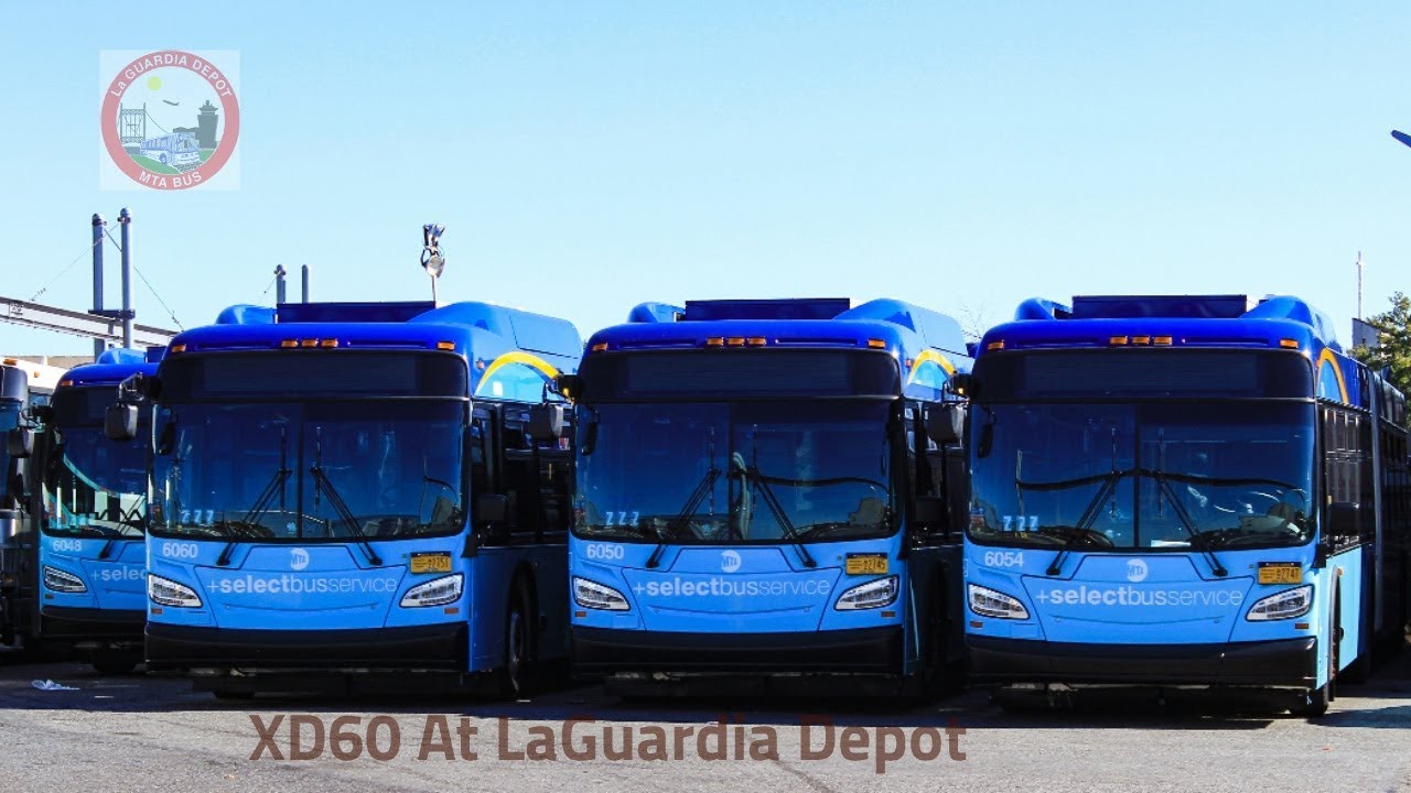 New Flyer XD60 for LaGuardia Depot (MTA Bus) - YouTube