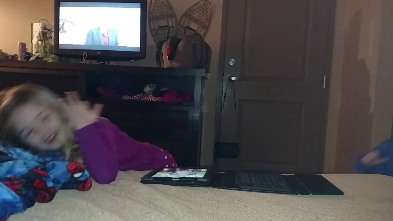 Caroline and Ethan playing with iPad. - YouTube