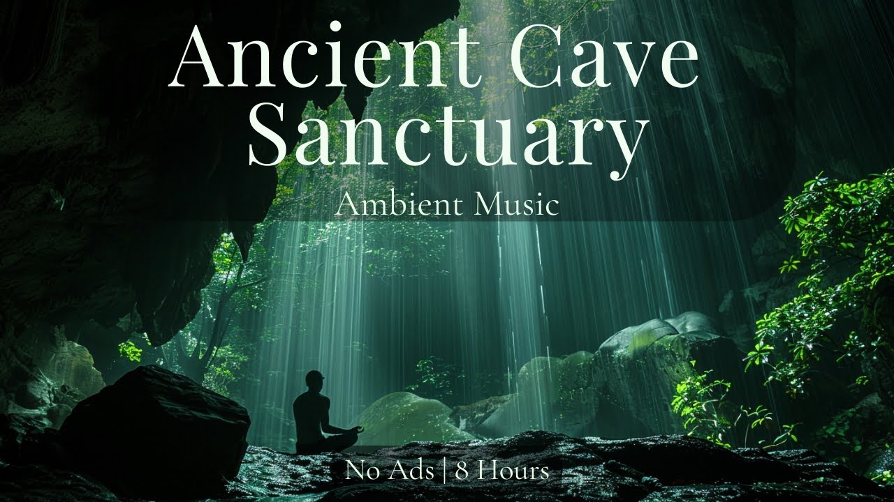 Ancient Cave Sancturary | 8 Hours of Soft Music & Nature Ambience for ...