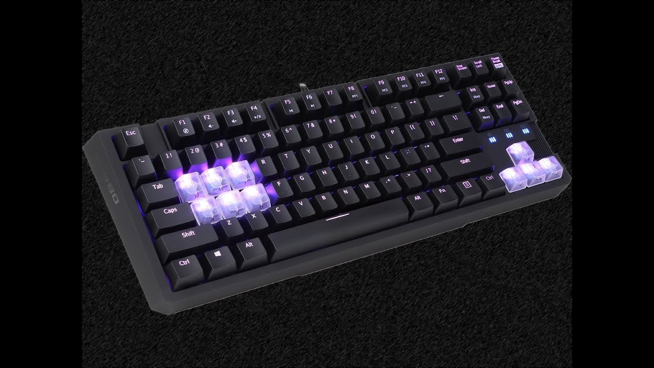 Rosewill RGB80 Keyboard - ASMR [105 WPM] - YouTube