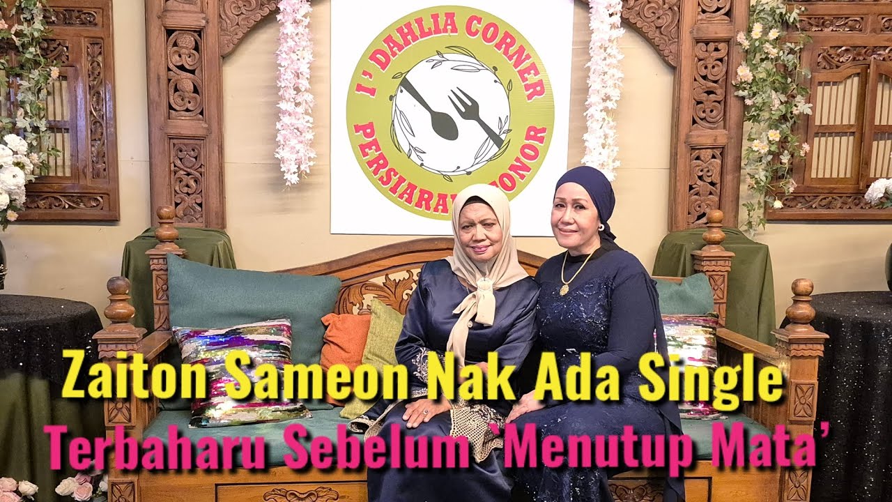 Zaiton Sameon Nak Single Terbaharu Sebelum `Menutup Mata’ - YouTube