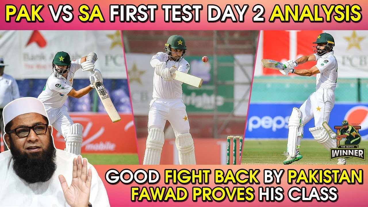 Pak vs SA First Test Day 2 Analysis: Good Fight Back By Pakistan, Fawad ...
