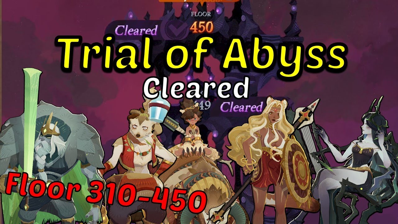 Trial Of Abyss 310-450! Do THIS to clear it! - AFK Journey Song of ...