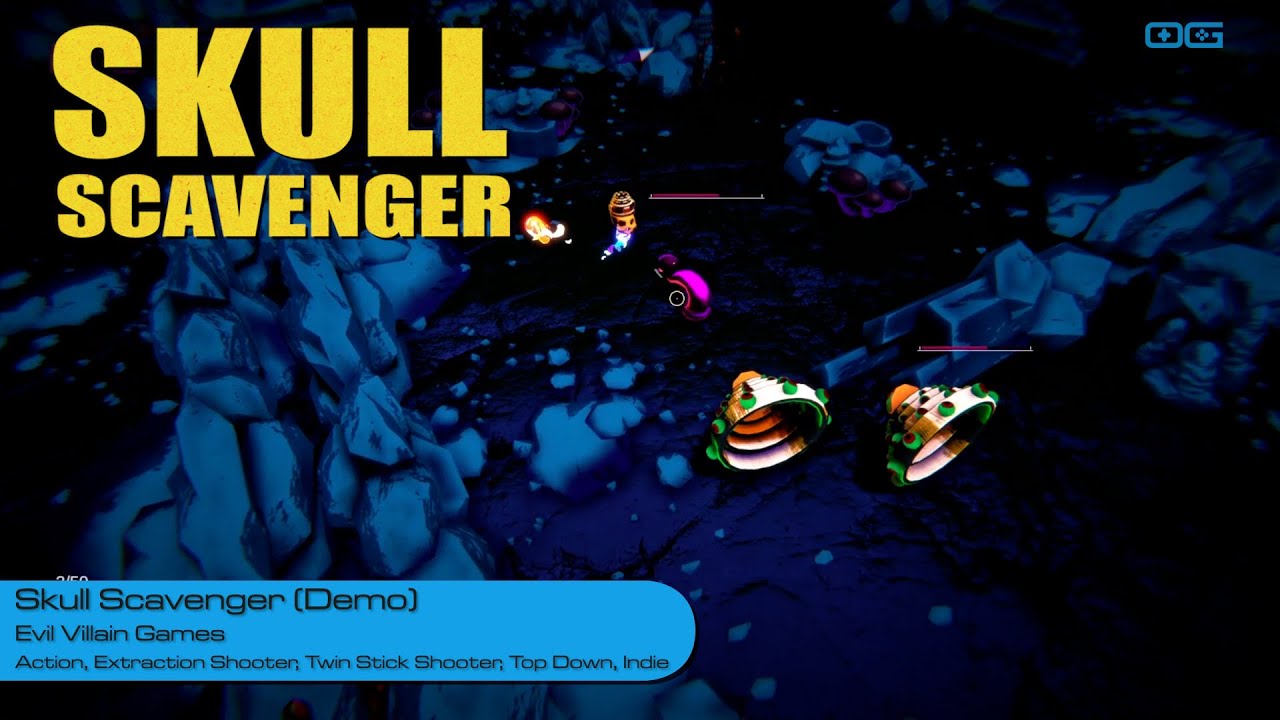Skull Scavenger: Navigating Hell's Harrowing Realms (Demo Gameplay ...