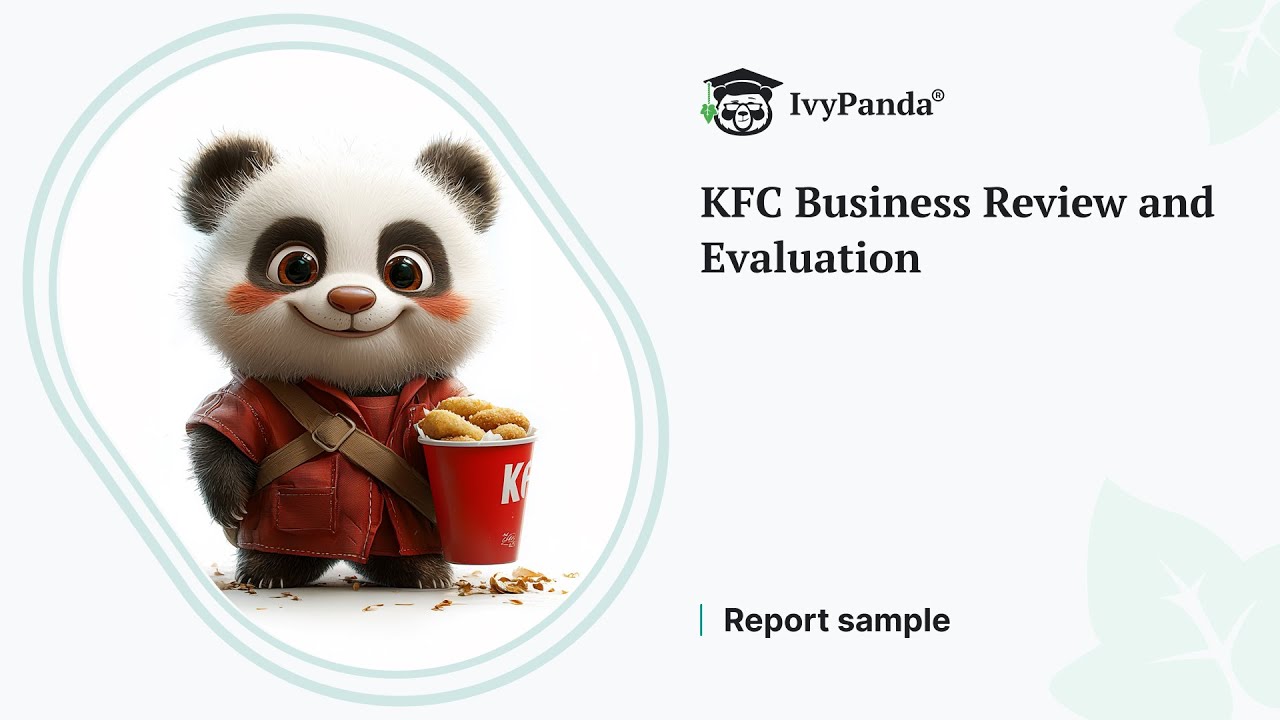 KFC Business Review and Evaluation | Report Example - YouTube