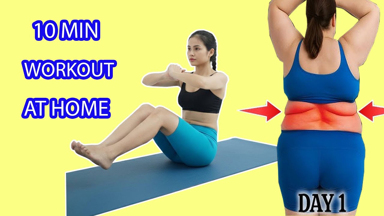 🔥 10 MIN CORE & ABS BURN | HOME WORKOUT, NO STANDING REQUIRED 🔥 - YouTube