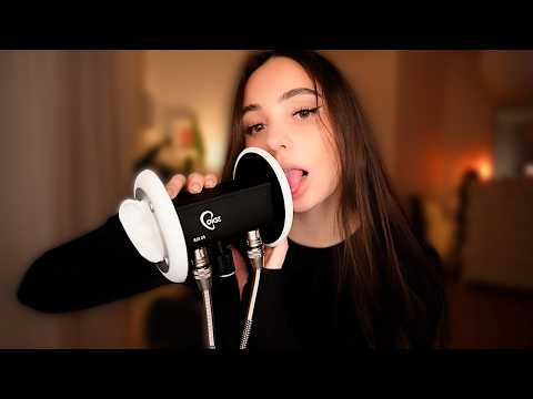 ASMR 4s 200% Hassasiyet Ağız Sesleri 🌜 Yoğun Karıncalanma için 3Dio ile ✨ Konuşma Yok 😴