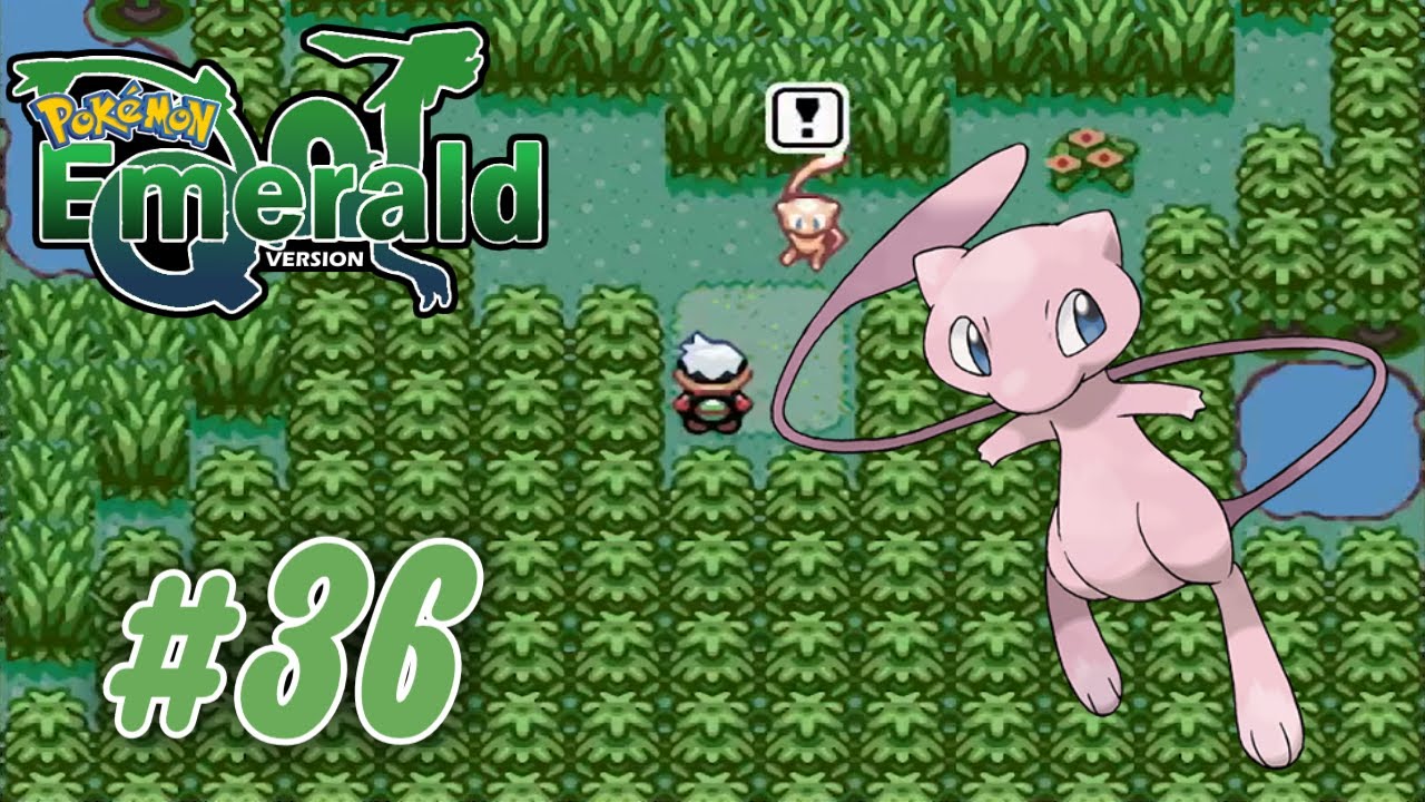 Pokemon Emerald #36 - Cách Bắt Huyền Thoại MEW ở FARAWAY ISLAND - YouTube