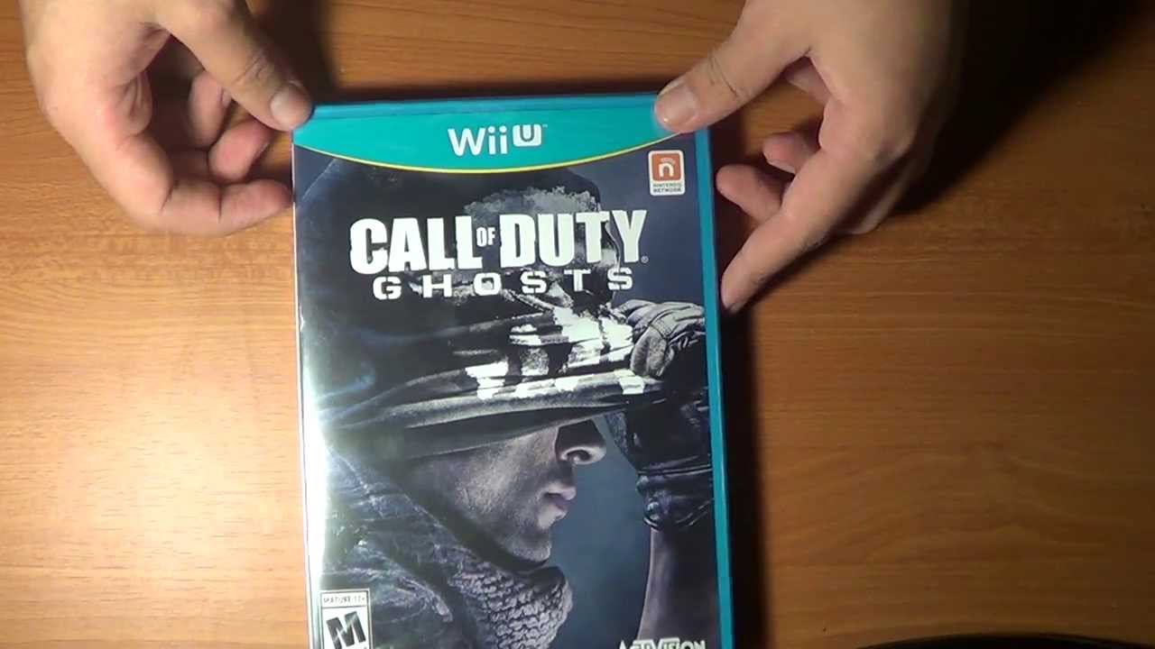 Unboxing Call Of Duty: Ghosts (Wii u) - YouTube