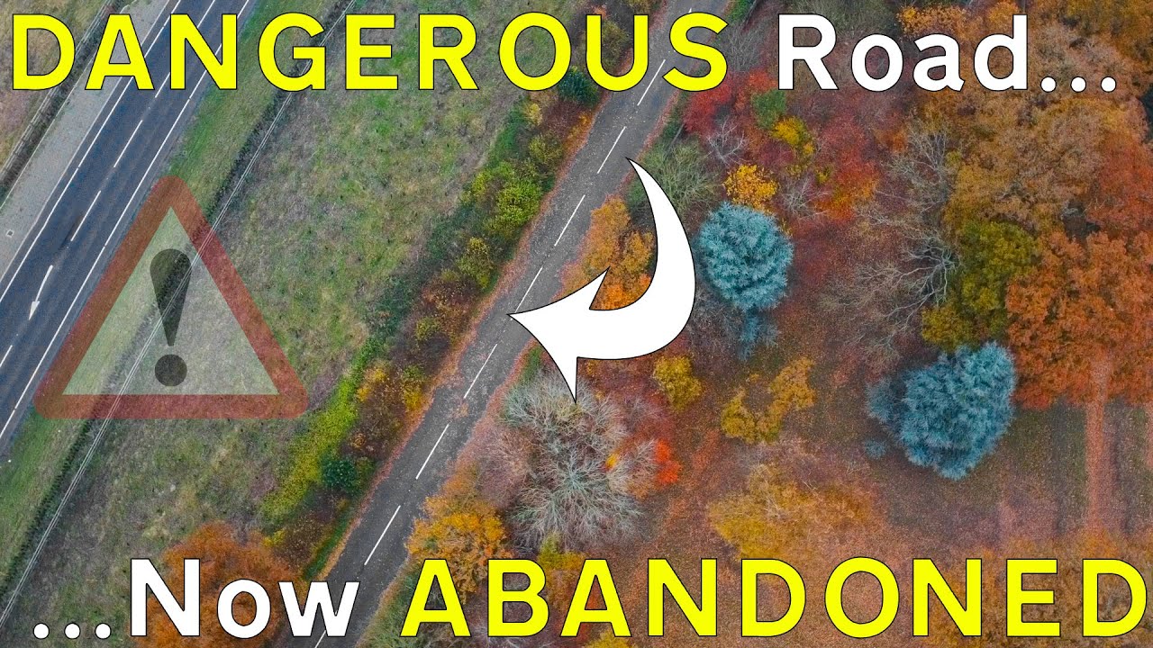 The Recently Abandoned "Dangerous" A602 in Hertfordshire... - YouTube