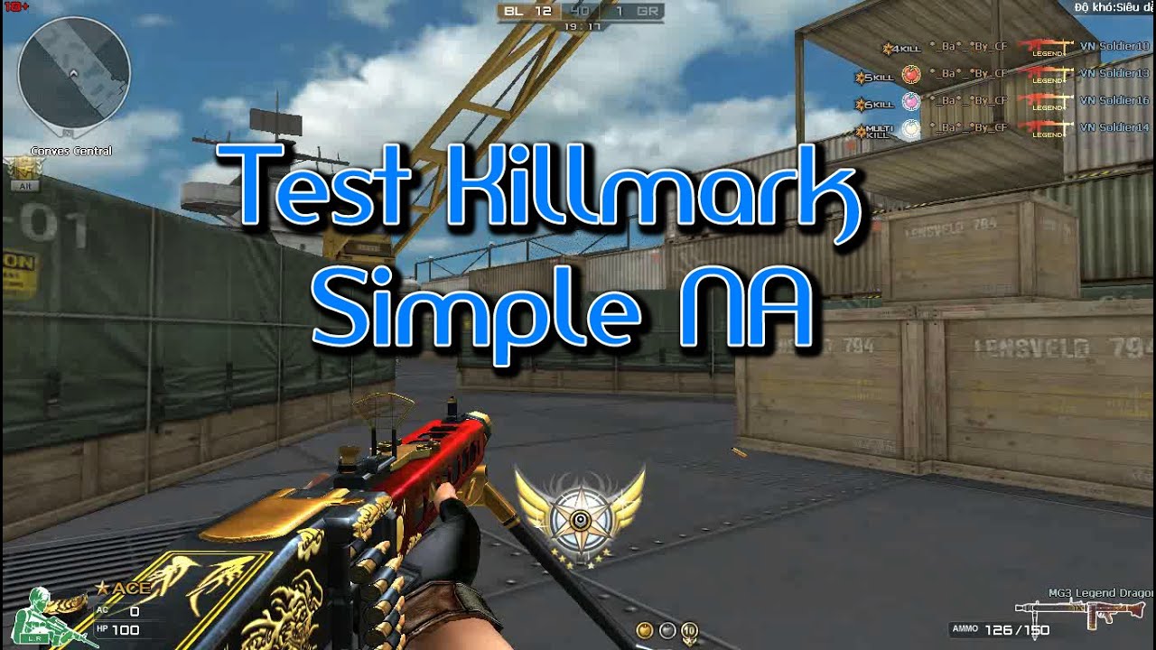 Test Killmark Simple NA - Đột Kích 2.0 - N8 Plus Team - YouTube