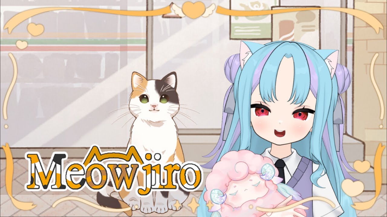 [22 NOV 2023] meowjiro cute cat game!! - YouTube
