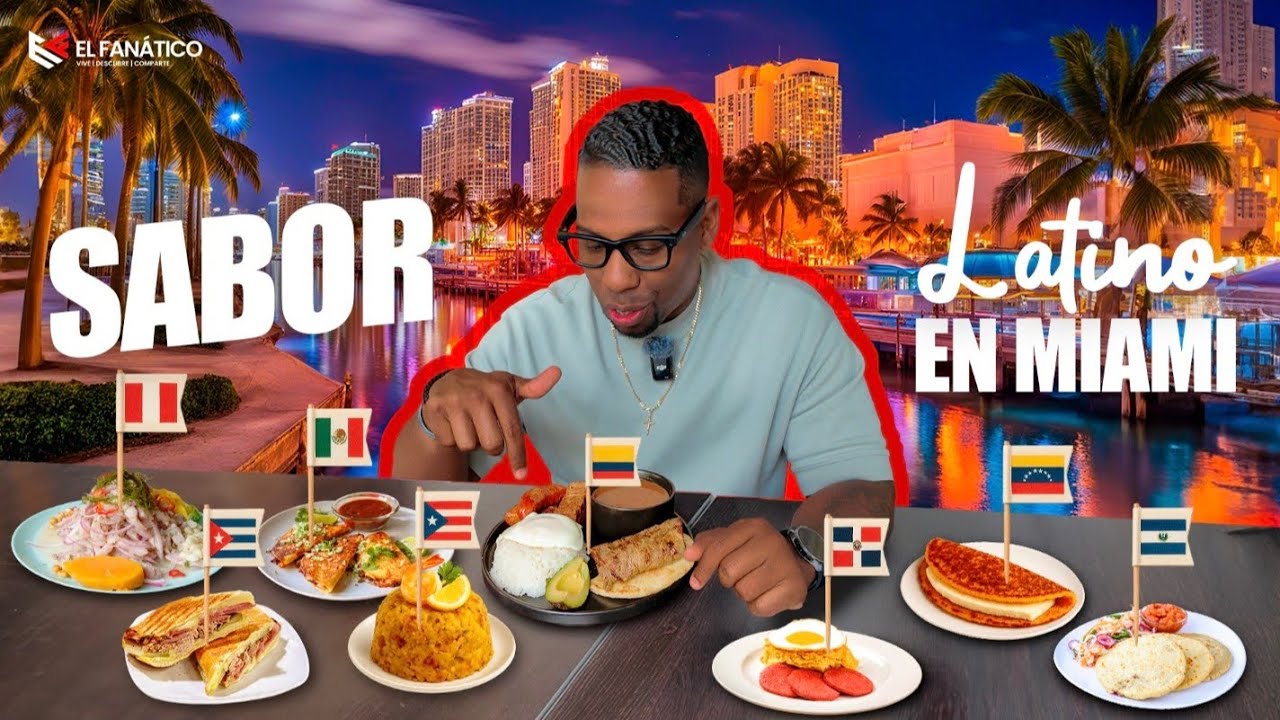 Trying The BEST LATIN FOOD In MIAMI 🇺🇲 - YouTube