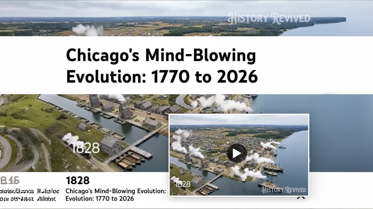 Chicago's Mind-Blowing Evolution: 1770 to 2026 - YouTube