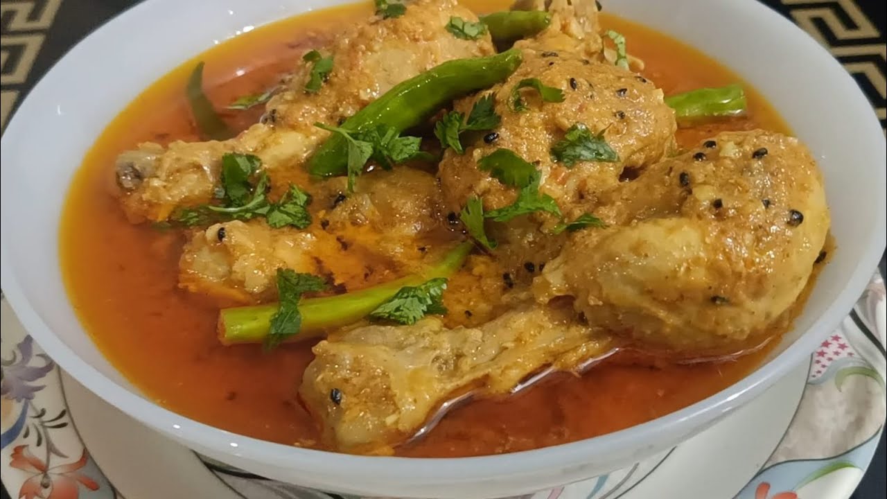 Chicken Achari Handi Recipe - YouTube
