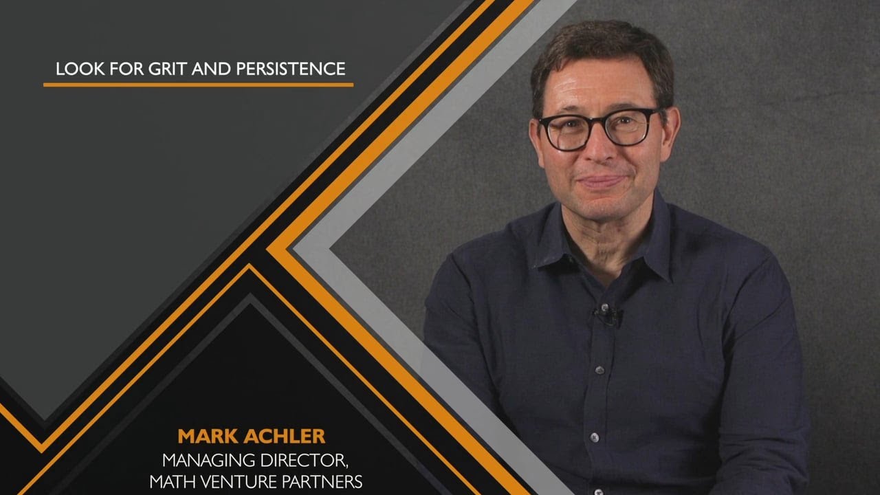 Mark Achler - Managing Director - Math Venture Partners - YouTube