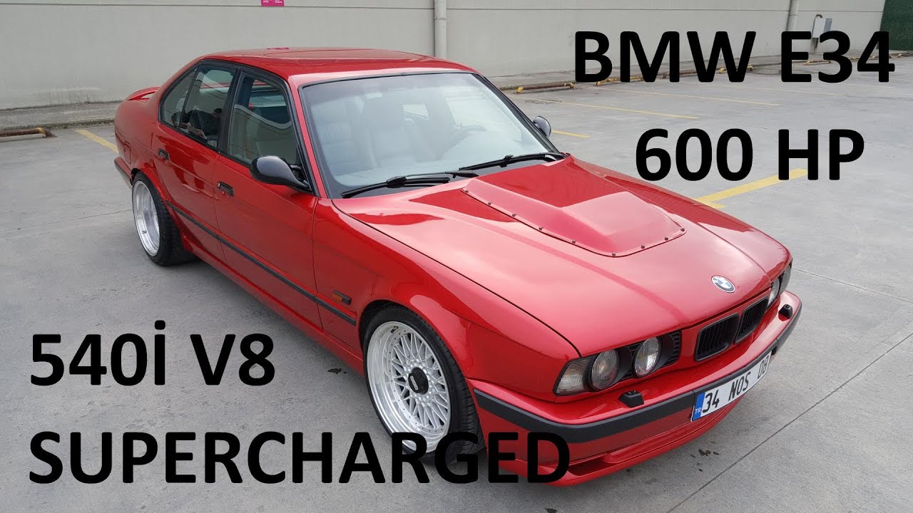 34 NOS 08 BMW E34 540i SUPERCHARGED - YouTube
