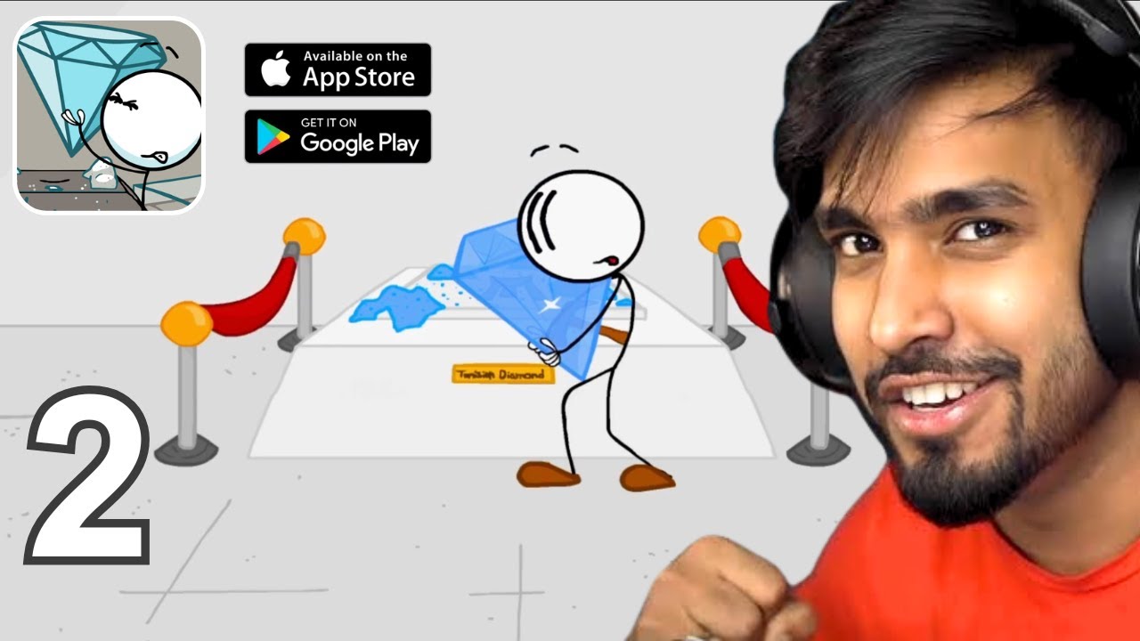 I Became a Professional Thief - I STEAL THE DIAMOND💎 | Stickman ...