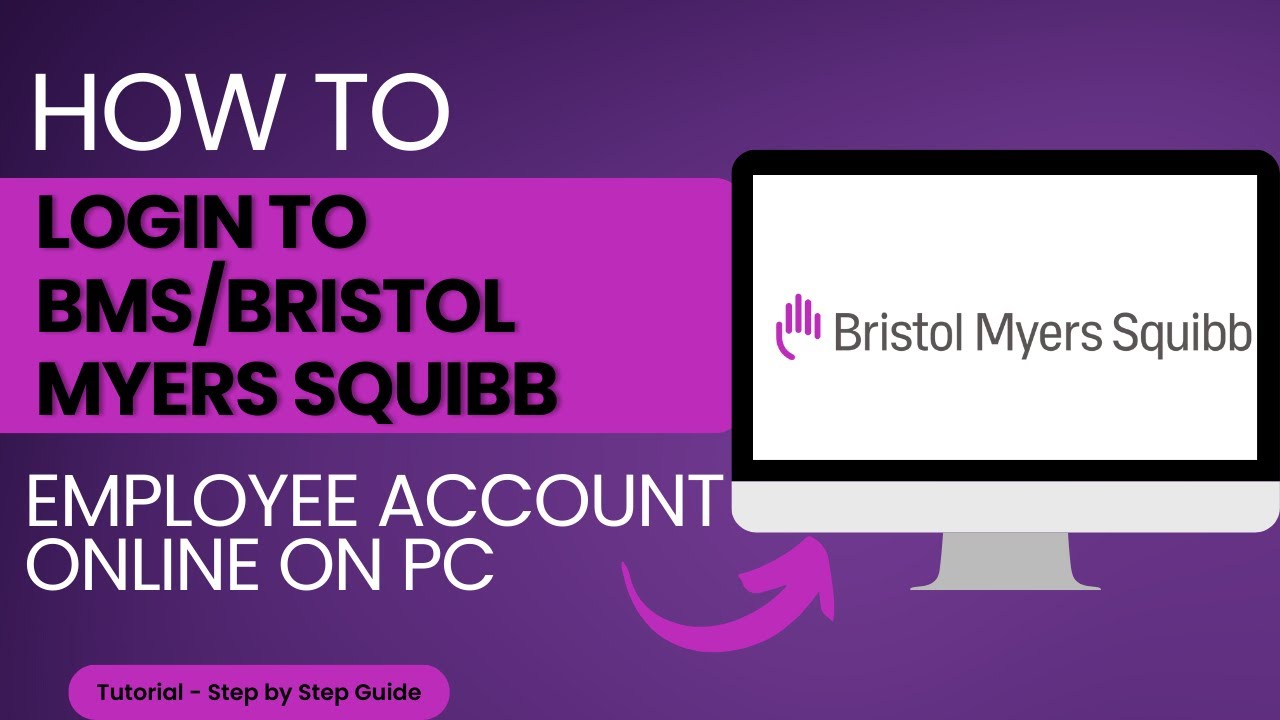 How to Log Into BMS/Bristol Myers Squibb Employee Account? - YouTube