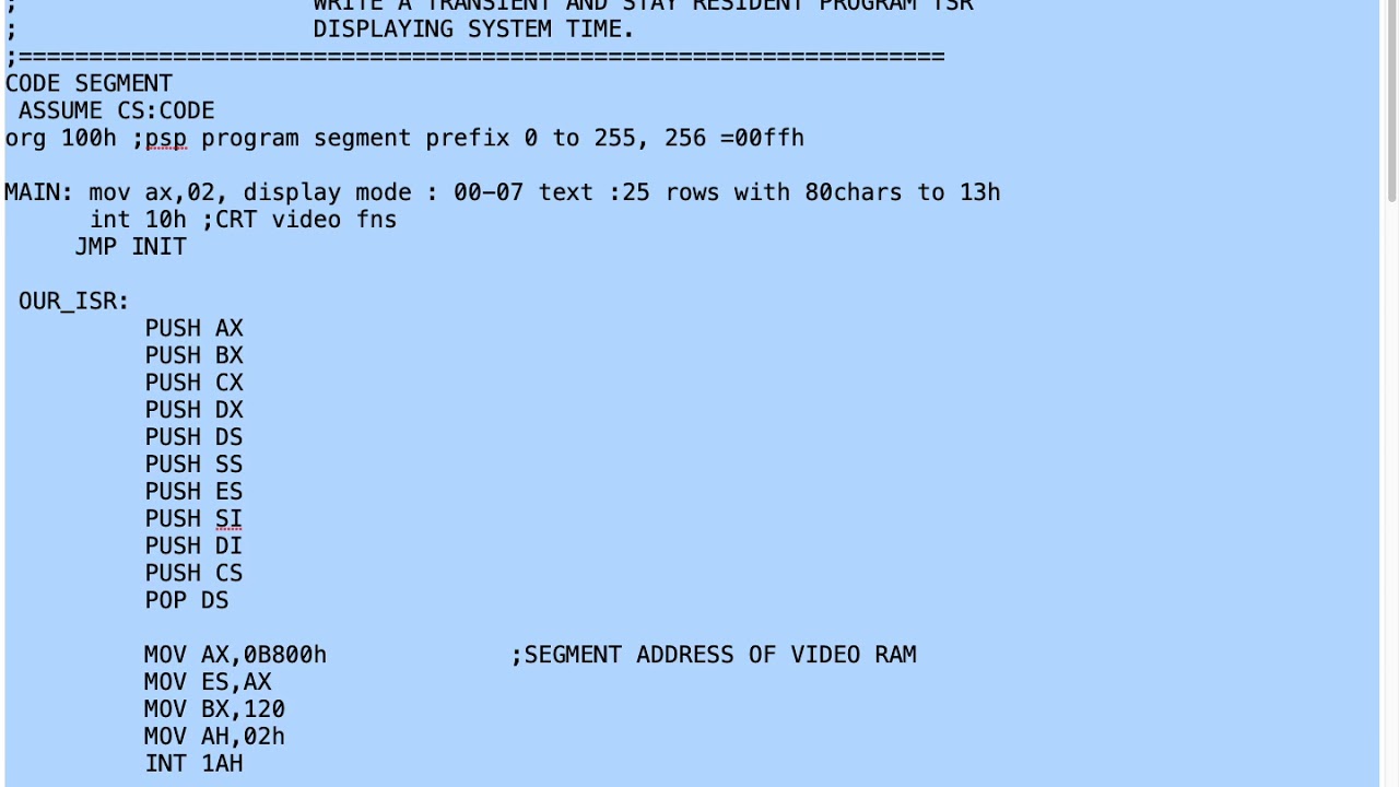 Transient Stay Resident Program(TSR) using ALP - YouTube