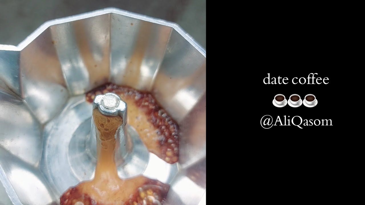 The moment the date coffee is ready ☕️ - YouTube