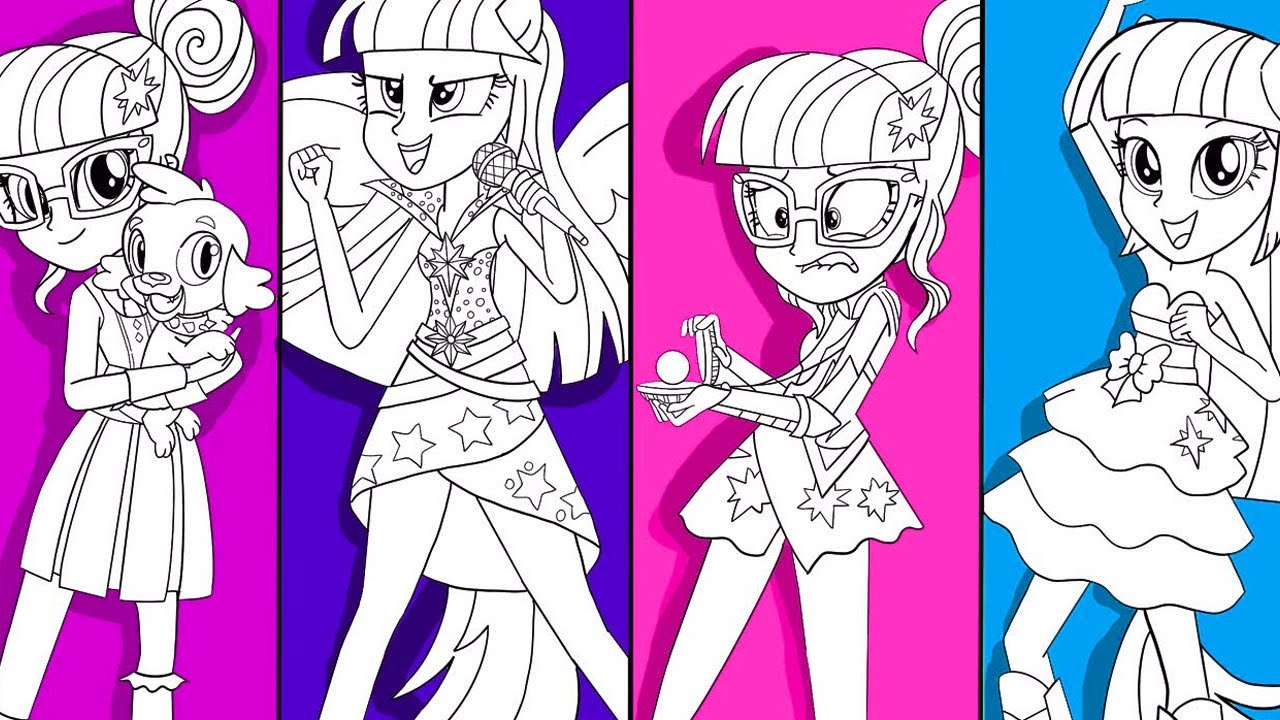 MLP My little pony Coloring - YouTube