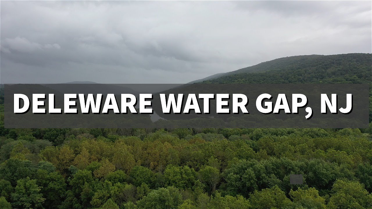 Fly Above Delaware Water on New Jersey Side (4K DRONE VIDEO) - YouTube