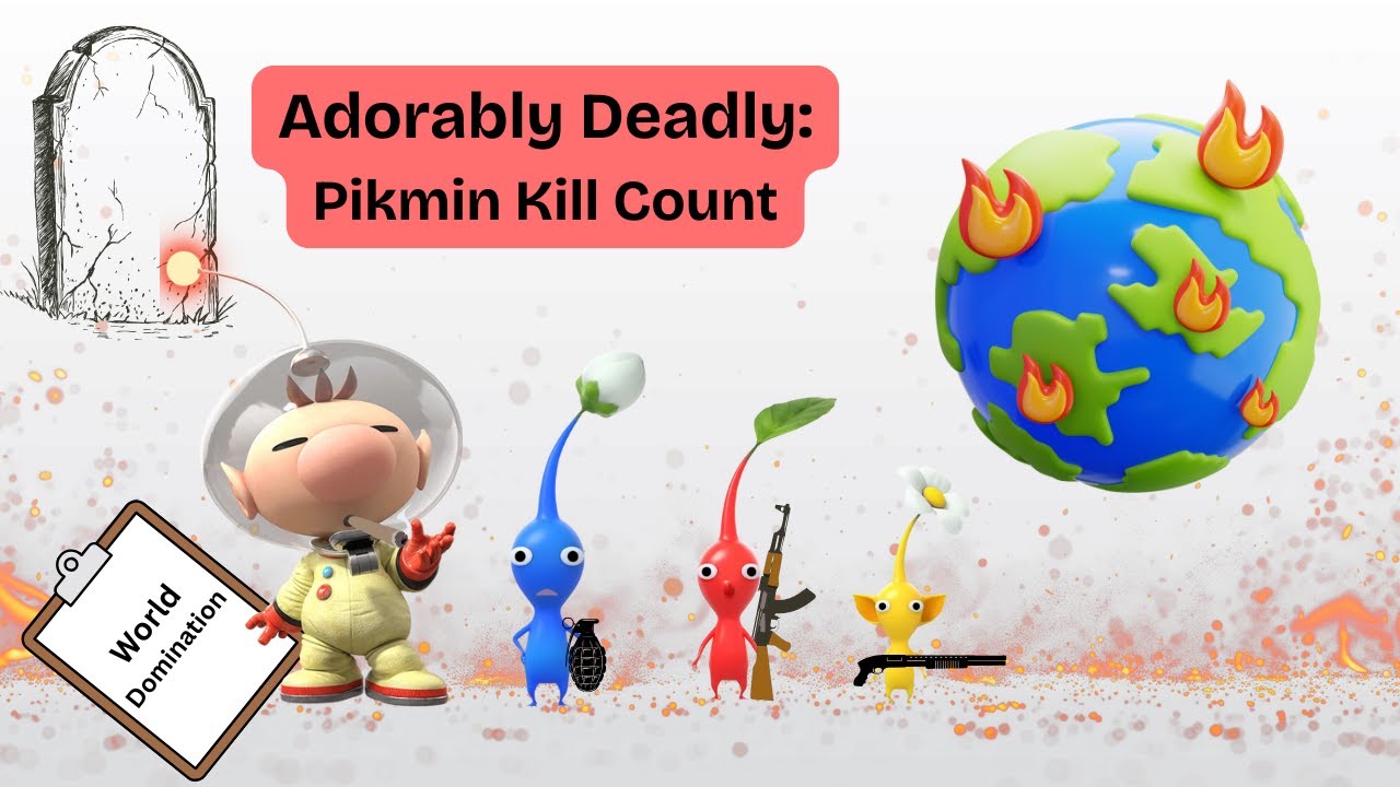 Pikmin 1 Kill Count - How Many Creatures Die in a Full Playthrough ...