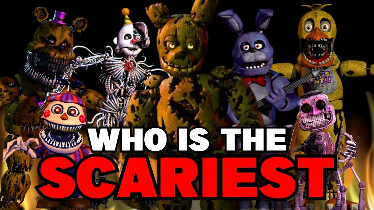 Who Is The SCARIEST Fnaf Animatronic? - YouTube