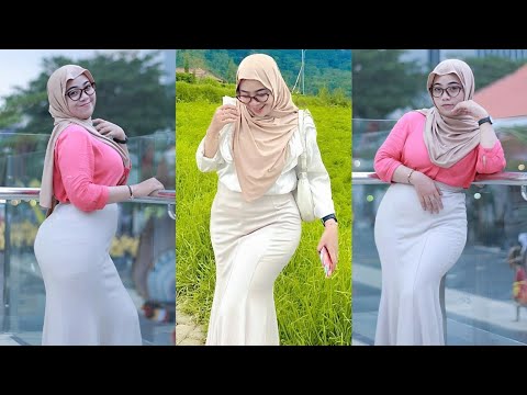 jilbab tobrut rok span ketat licin || ID : alpiivio_ part 2 - YouTube