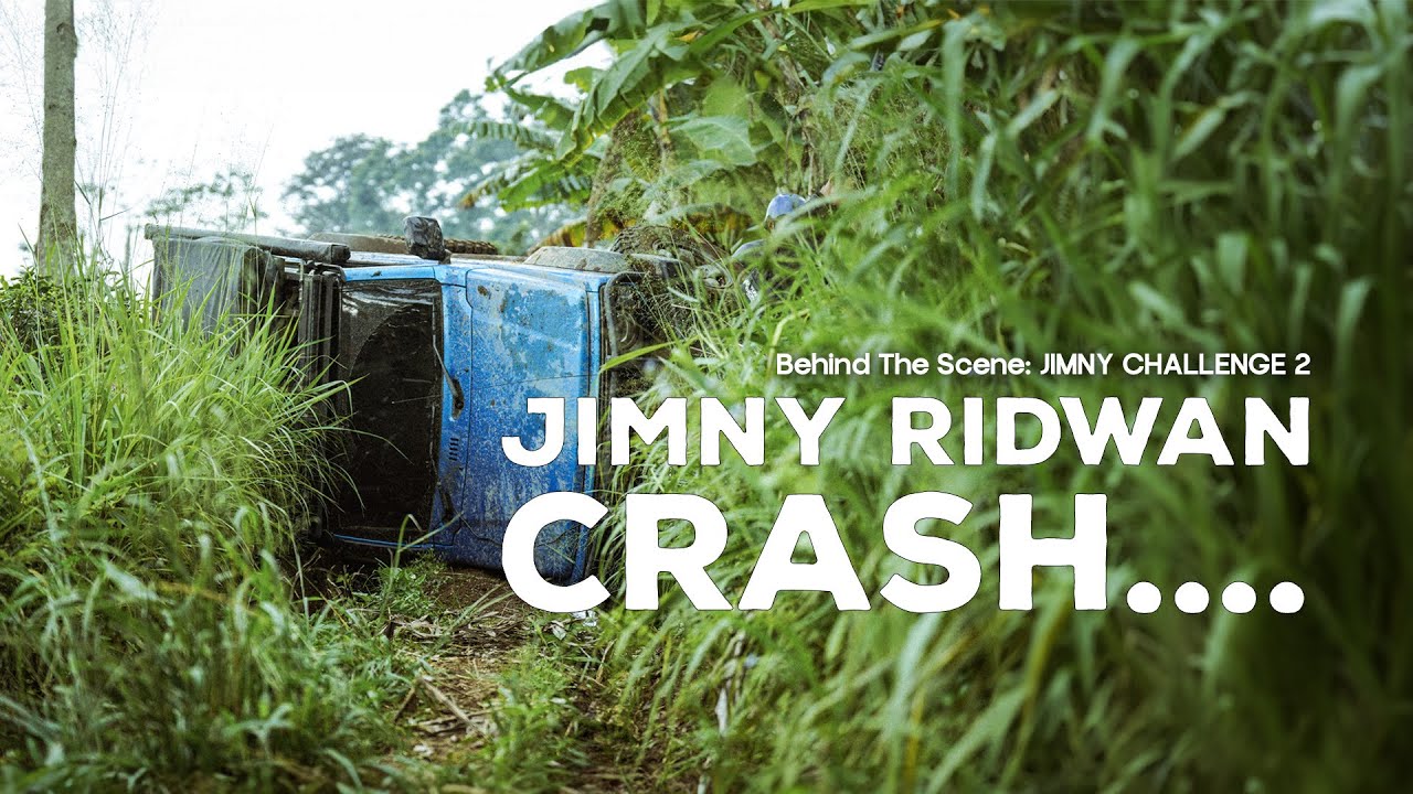 BTS JIMNY CHALLENGE 2: Mobil Ridwan Hanif Kebalik - YouTube