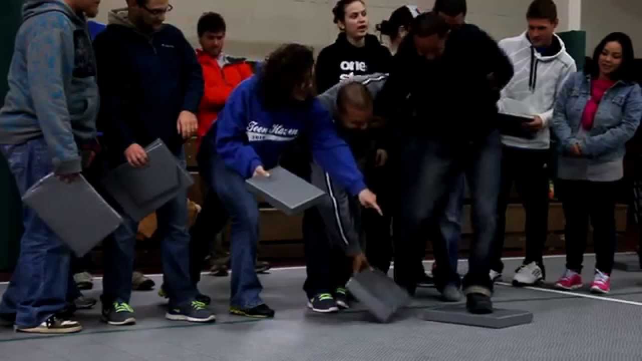 Refreshing Mountain Team Building Activities - Raging River - YouTube