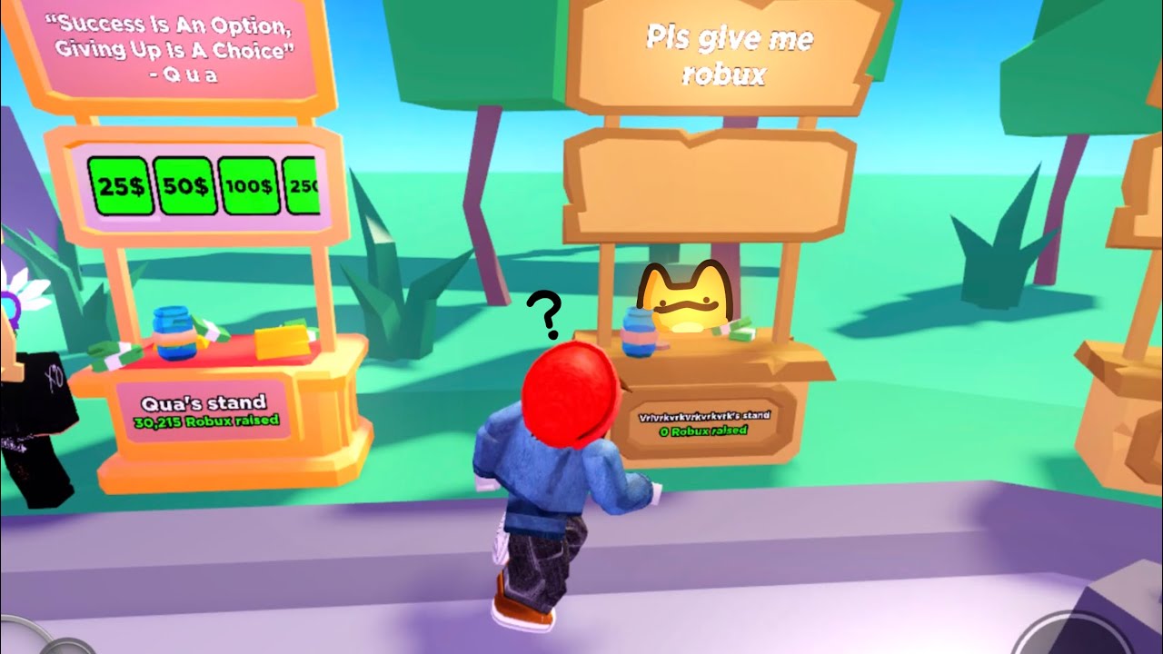 How to add donation buttons to your stand so you can make easy robux ...