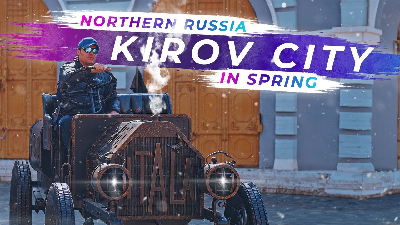 Northern Russian town in spring | Kirov City | 4K - YouTube