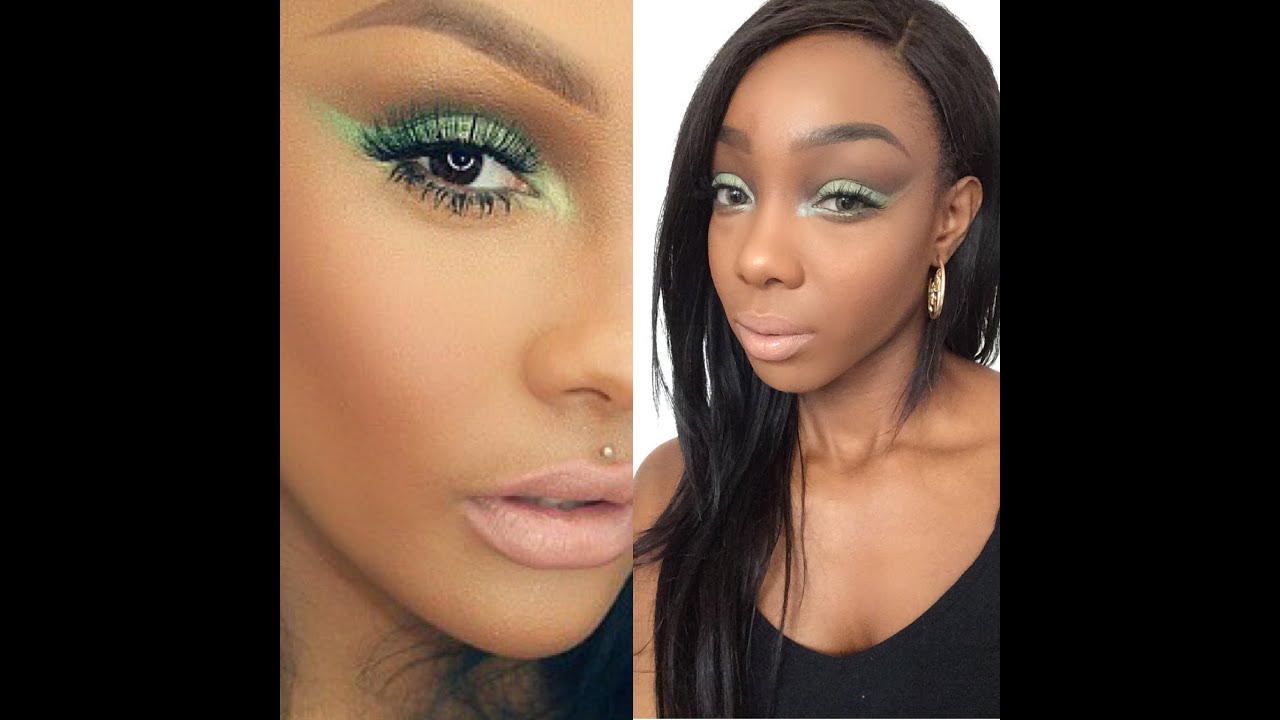 Inspired Sonjdradeluxe Smokey Bright Green Winged Shadow Be Beautiful