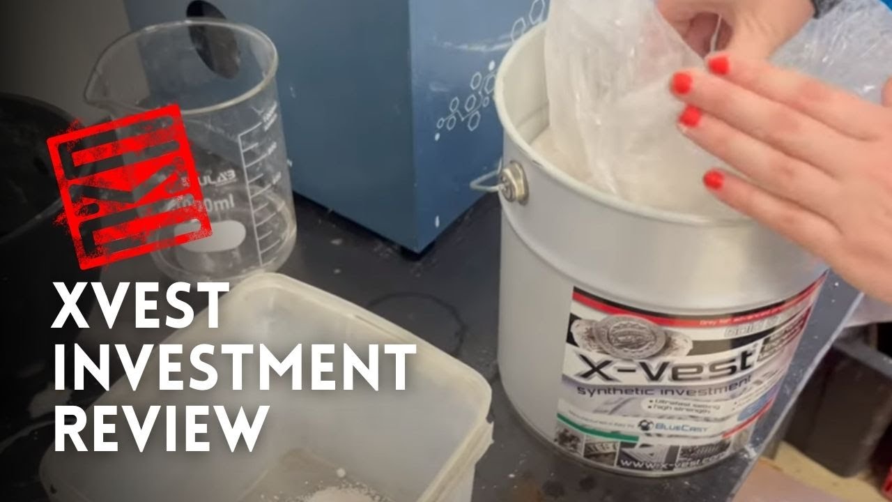 Bluecast XVest Review - The investment meant for casting 3D prints (lost resin casting) - YouTube