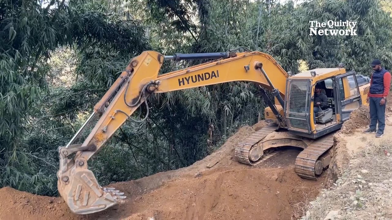 Excavator Videos | Construction Site | Skillful Operator | JCB Backhoe ...
