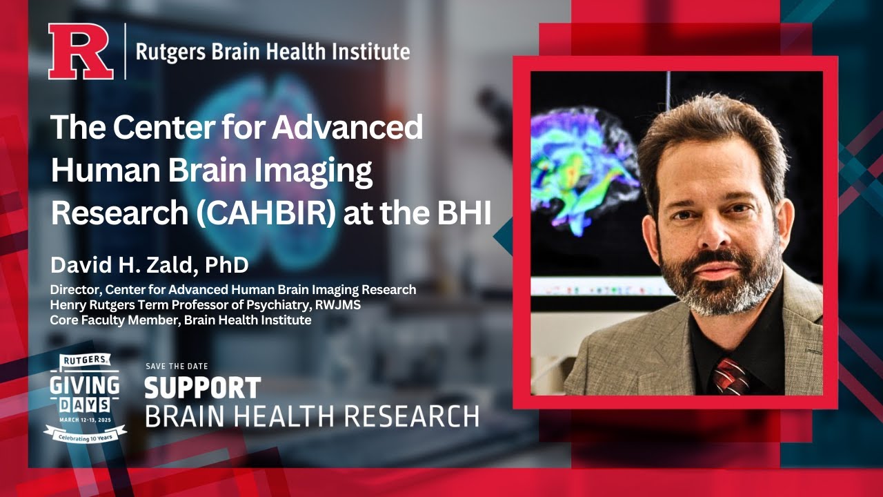 Unlocking the Brain's Mysteries: Meet CAHBIR at Rutgers BHI with Dr ...