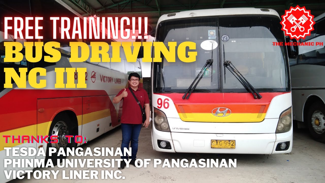 DRIVING (STRAIGHT TRUCK/PASSENGER BUS) NC 3 FREE TRAINING | TESDA ...
