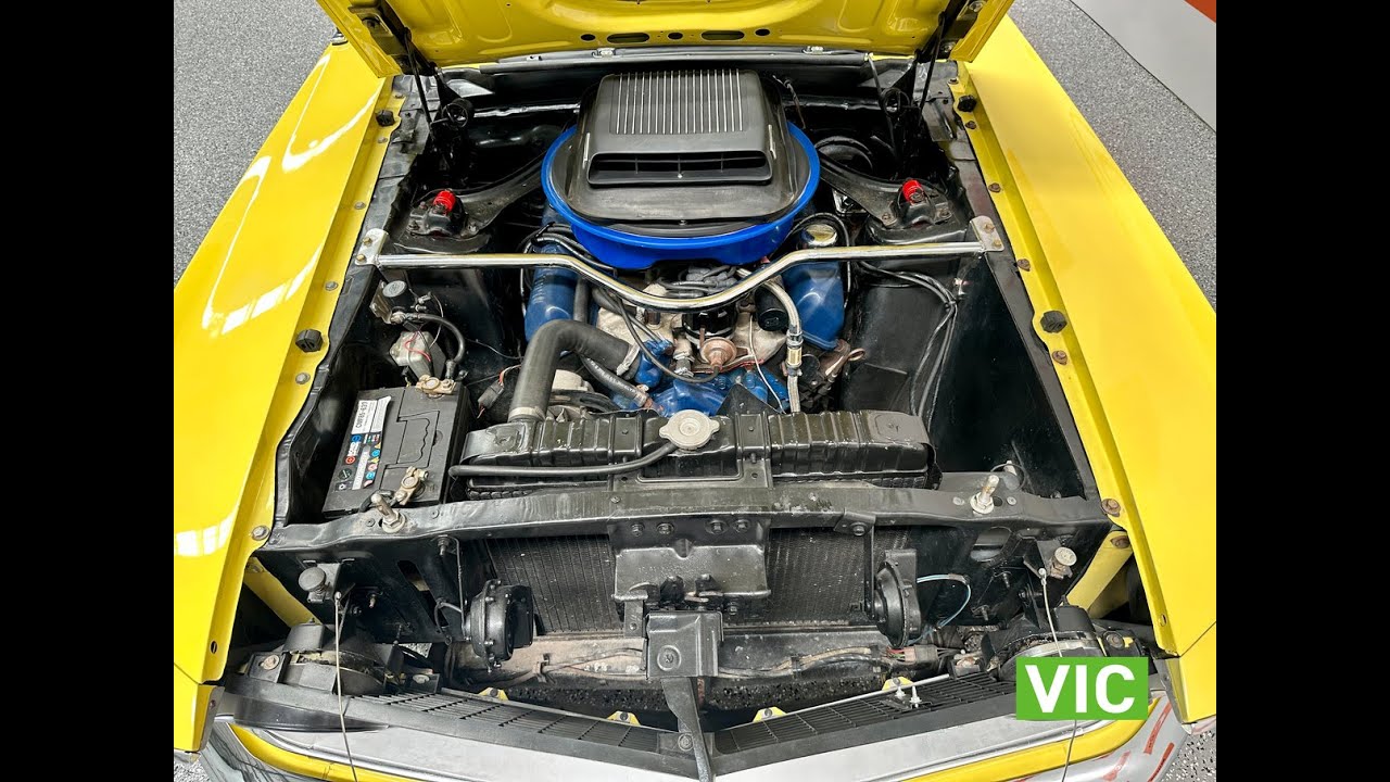1969 Ford Mustang Mach 1 Fastback 390V8 - Engine Video - YouTube
