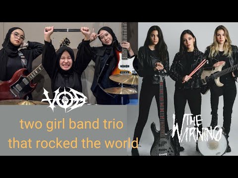 VOB & The Warning: Two Girl Band Trio Rocked The World - YouTube