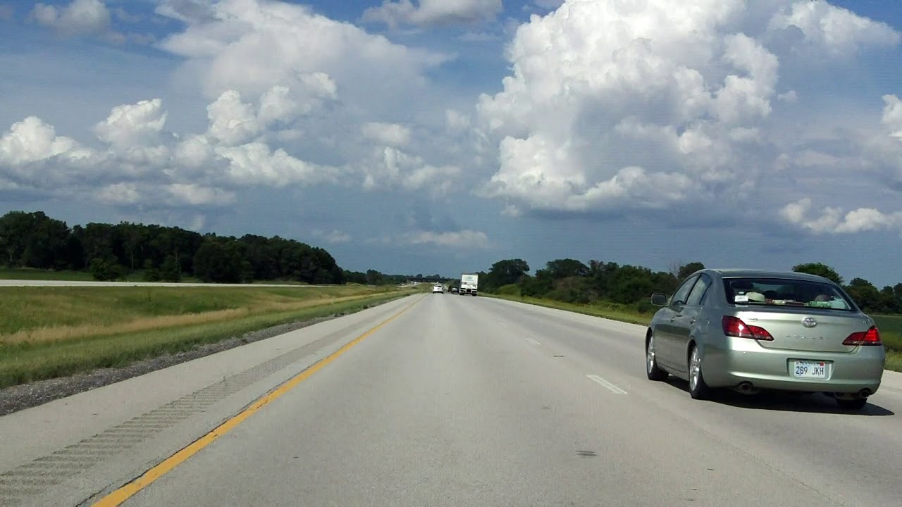 Interstate 88 - Illinois (Exits 6 to 18) eastbound - YouTube