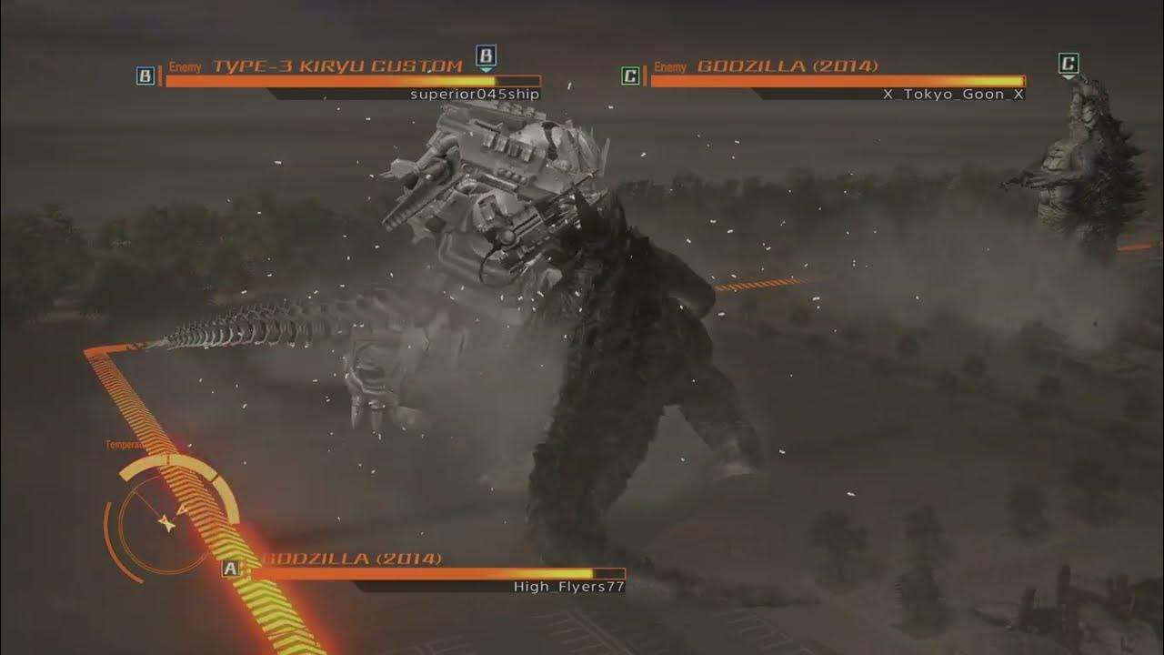 GODZILLA PS5 - Godzilla 2014 vs Type-3 Kiryu vs Godzilla 2014 - YouTube
