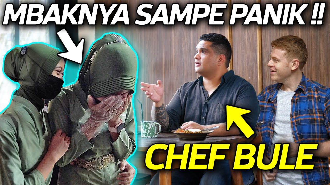 Chef Bule Jowo Bikin Pelayan Ini HISTERIS !! Ternyata Fasih Bhs Jawa ...