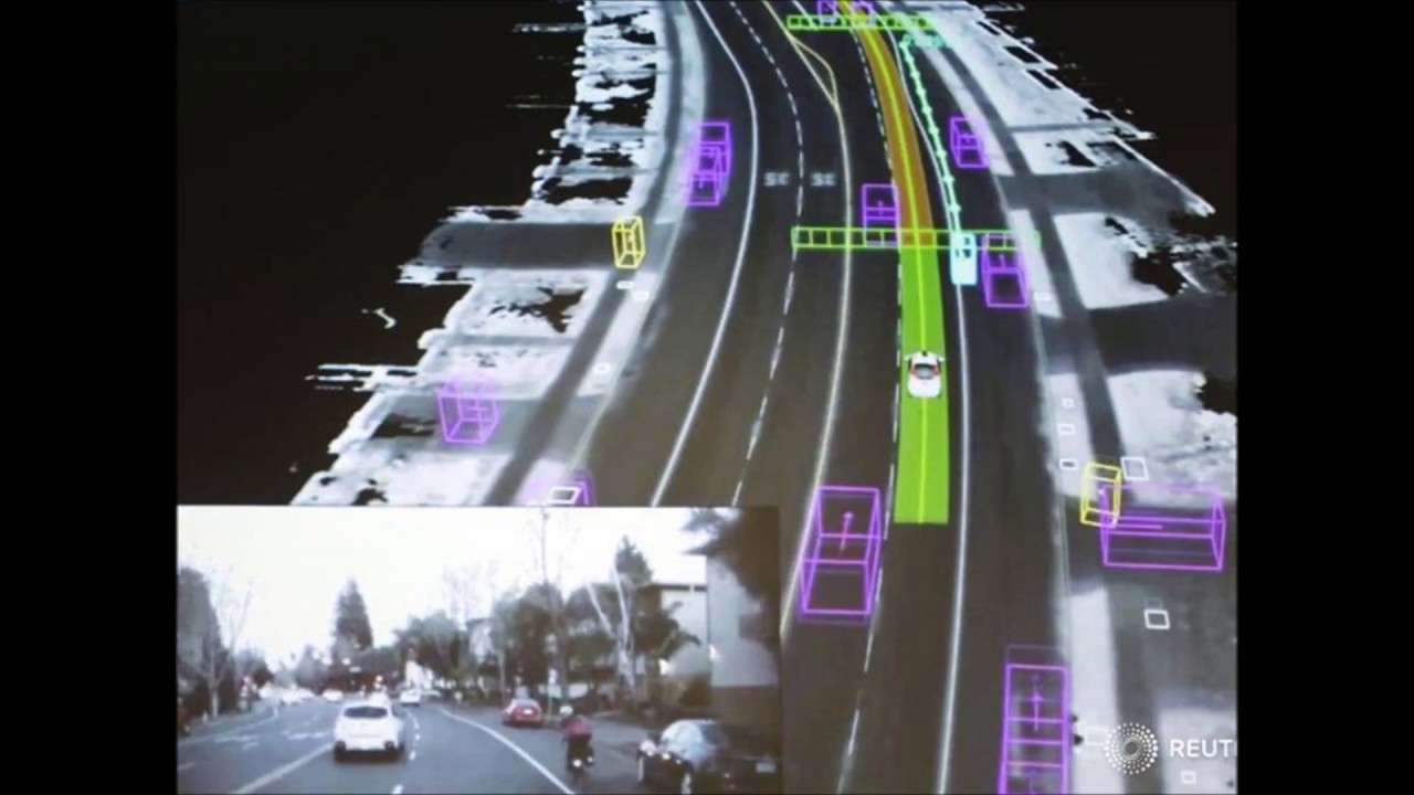 Russia introduces autonomous vehicles test site in Moscow - YouTube